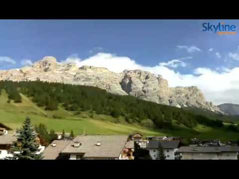 Webcam San Cassiano, Dolimites - Time Lapse
