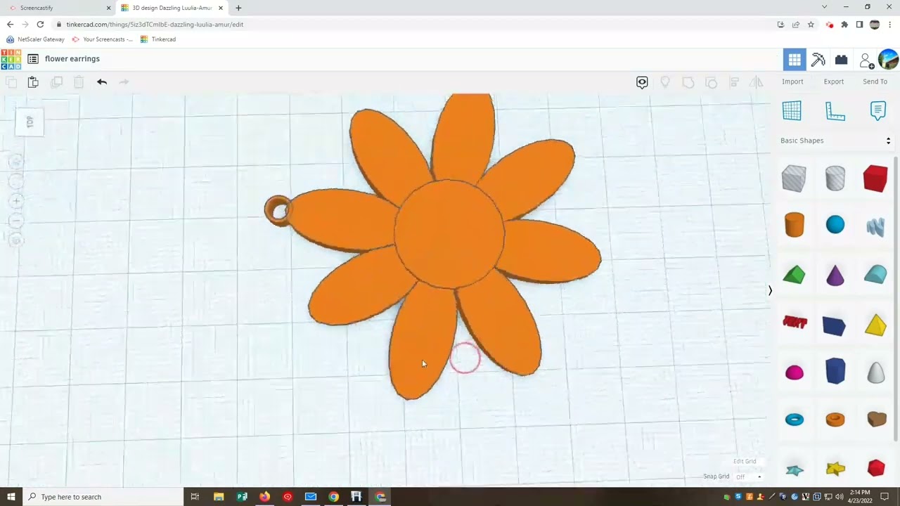 Create 3D Printed Jewelry Video Tutorial
