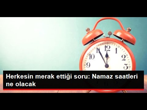 Diyanet'ten Namaz Vakitleri Uyarısı