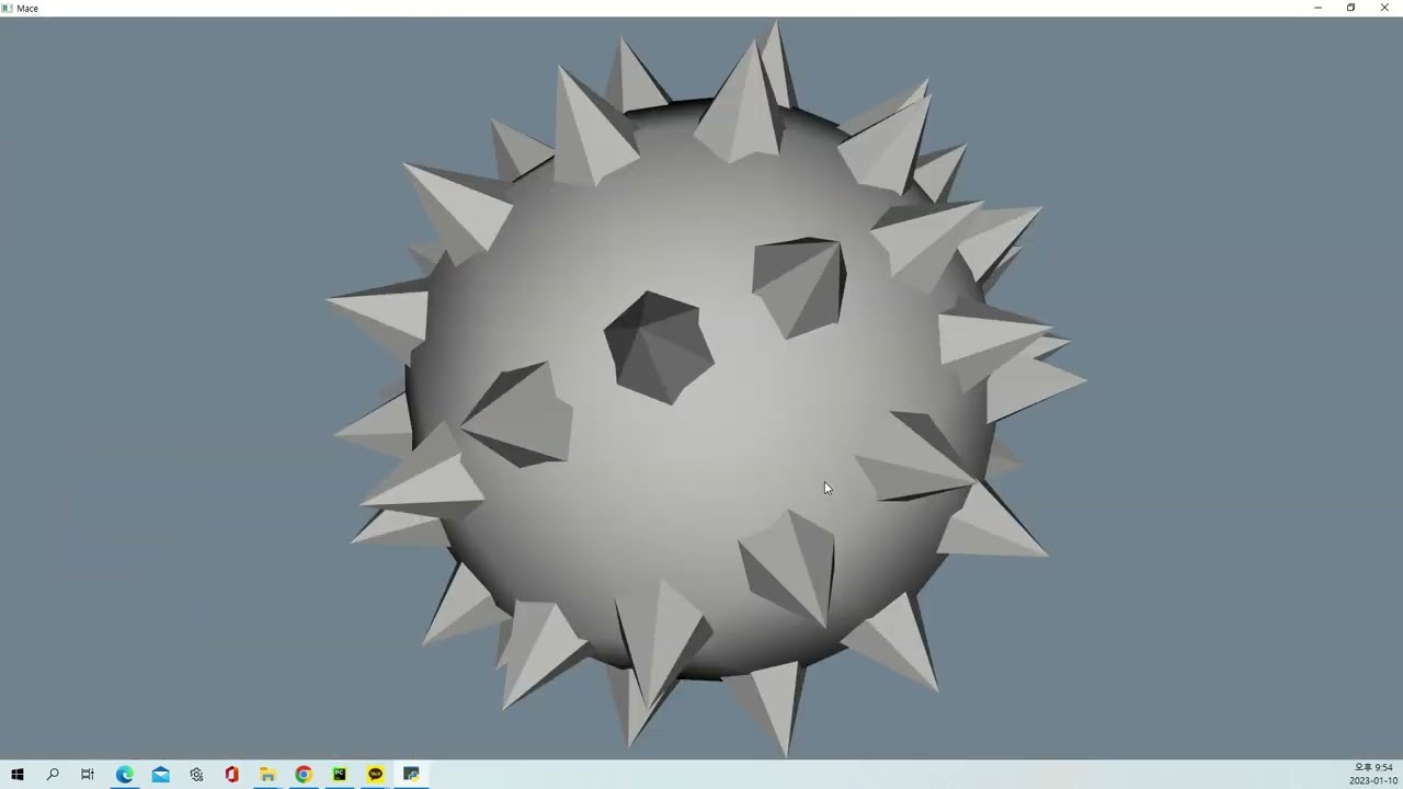 VTK Python Example - Mace