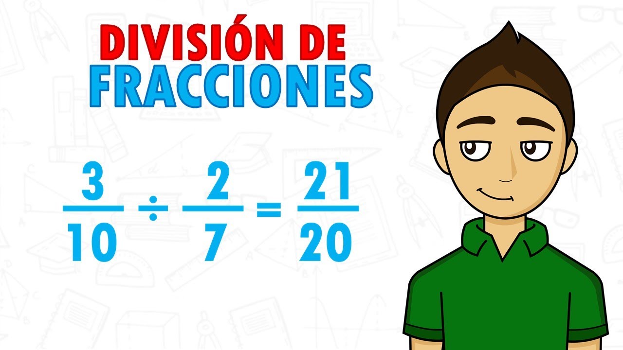 DIVISION OF FRACTIONS Super easy - For beginners