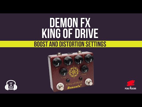 Demon FX King of Drive Hand Wired Deluxe Pedal | Reverb