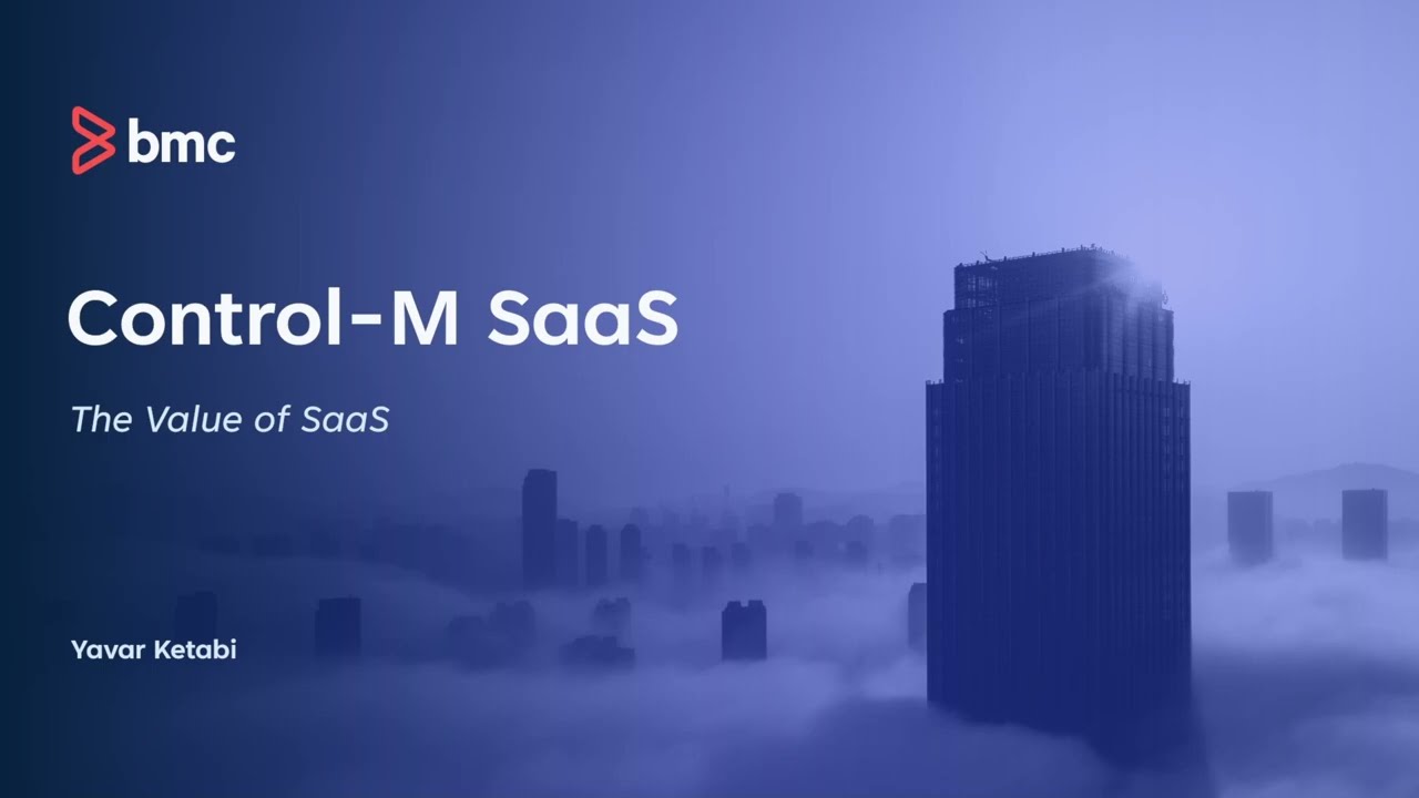 Control-M SaaS Demo