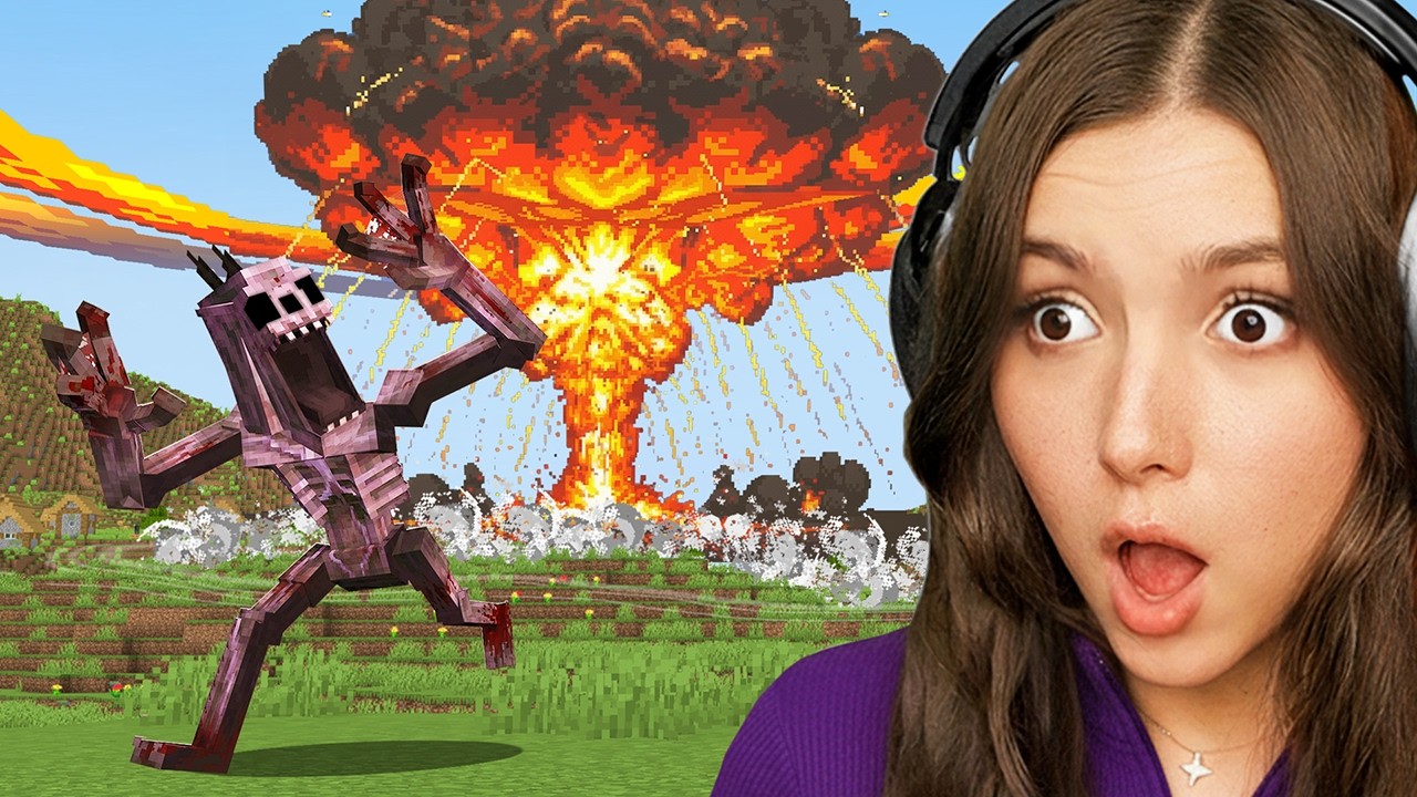 Scary Minecraft vs NUKES
