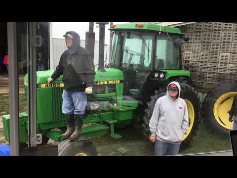 John Deere 4455 Selling at Live Auction
