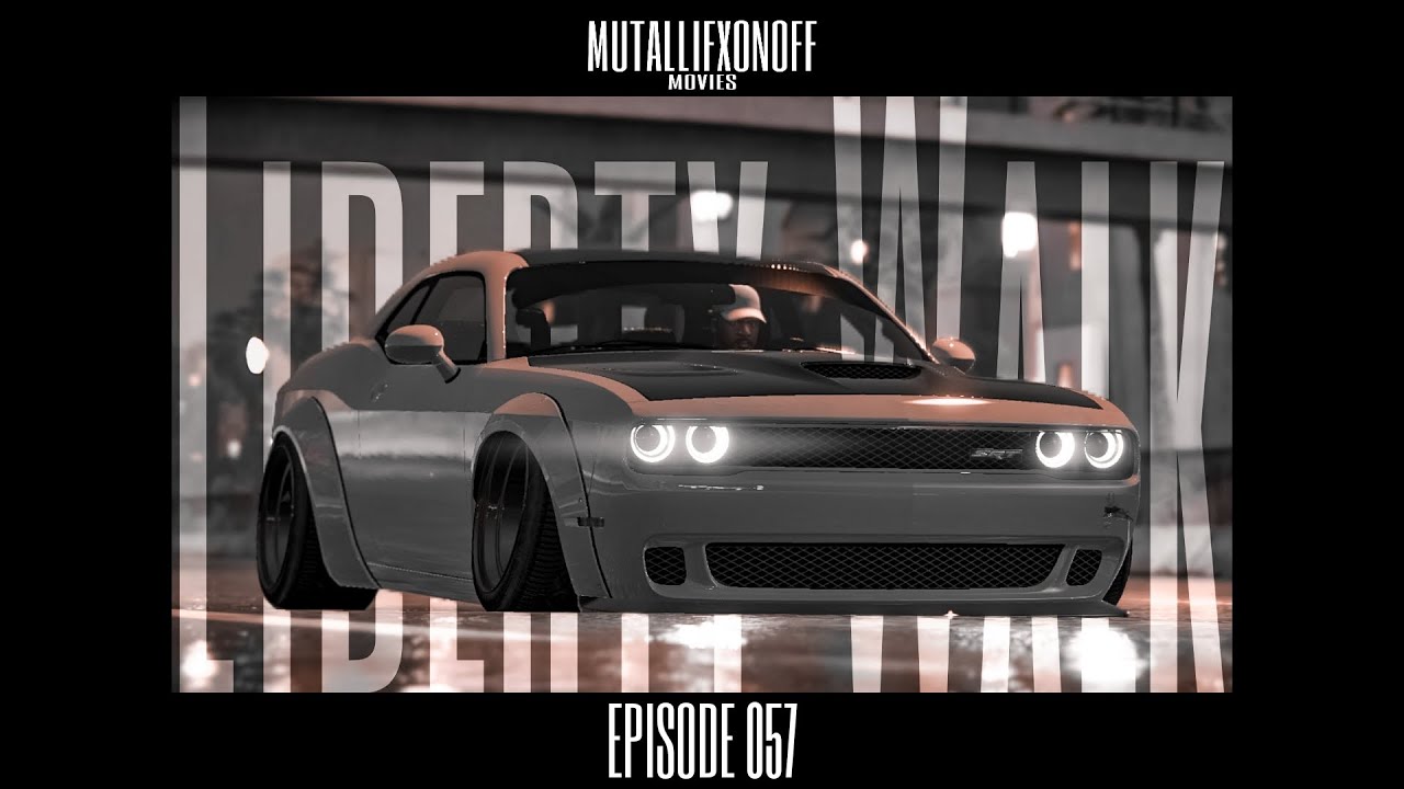 Dodge Challenger Hellcat Libertywalk - The Fate of the Furious Edition ...