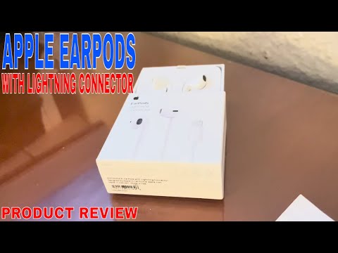 ✅ Apple EarPods Headphones with Lightning Connector. Microphone with Built-in Remote 🔴