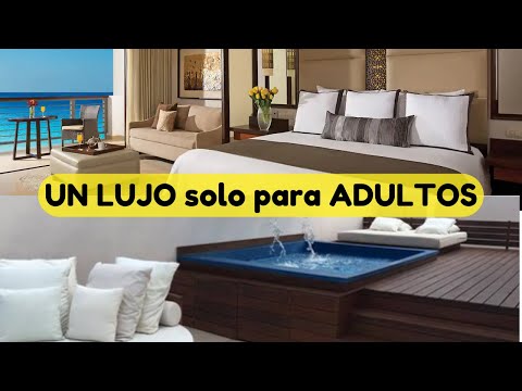 🏨 RESORT EXCELLENCE PLAYA MUJERES 💲 UN HOTEL en CANCÚN para ADULTOS y PAREJAS
