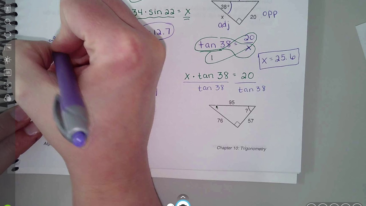 Basic Trig (pt 3: Finding missing angles)