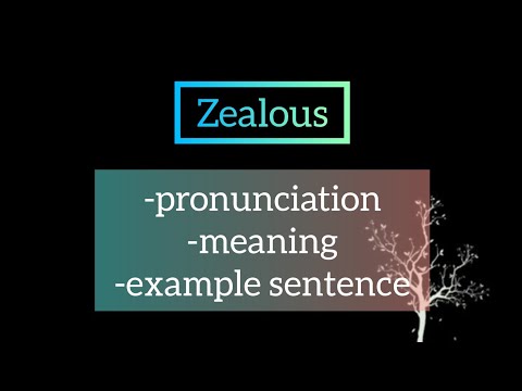 How to pronounce "zealous"