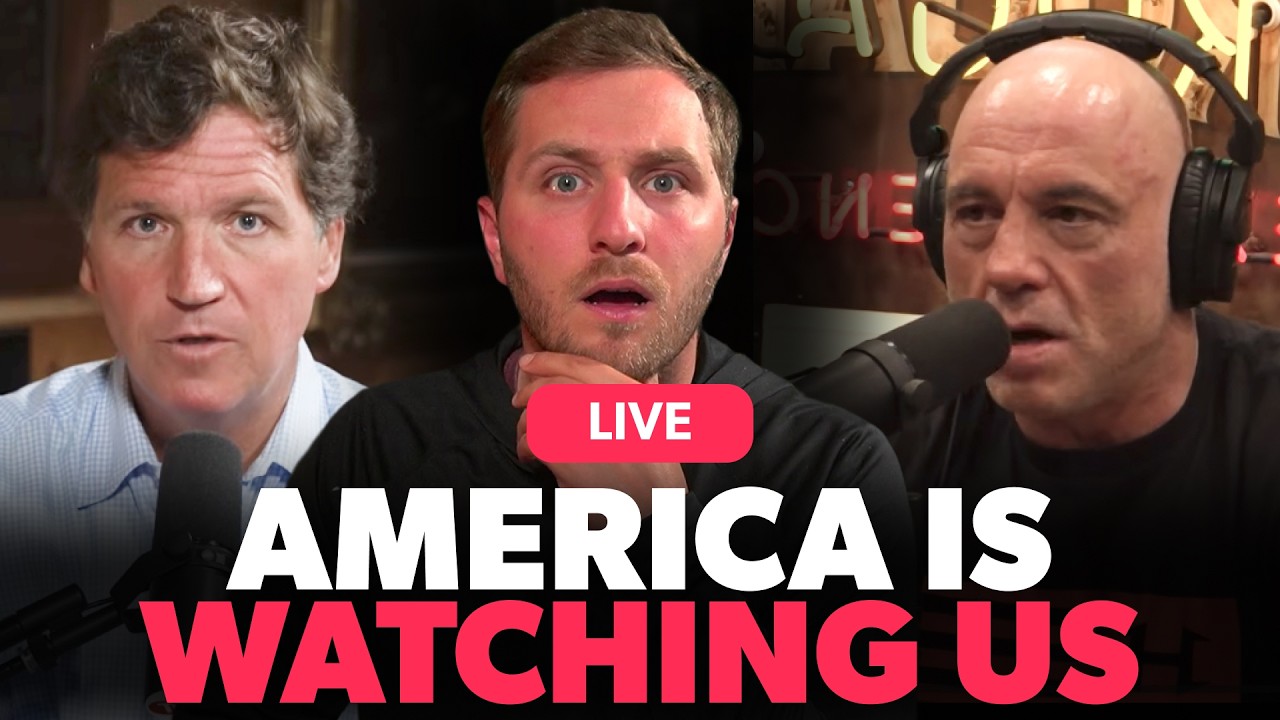 🔴 Tucker Carlson DEMANDS for Canada Regime Change—Then Rogan Does THIS