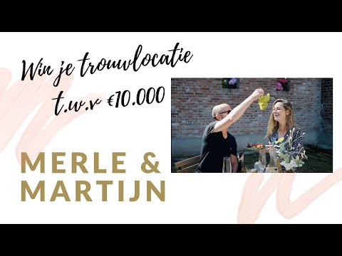 Merle en Martijn winnen hun trouwlocatie bij De Landgoederij!