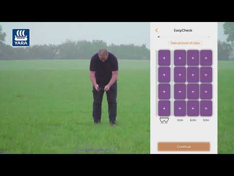 Using the Amazone EasyCheck system