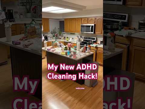 🤩My New ADHD Cleaning Hack