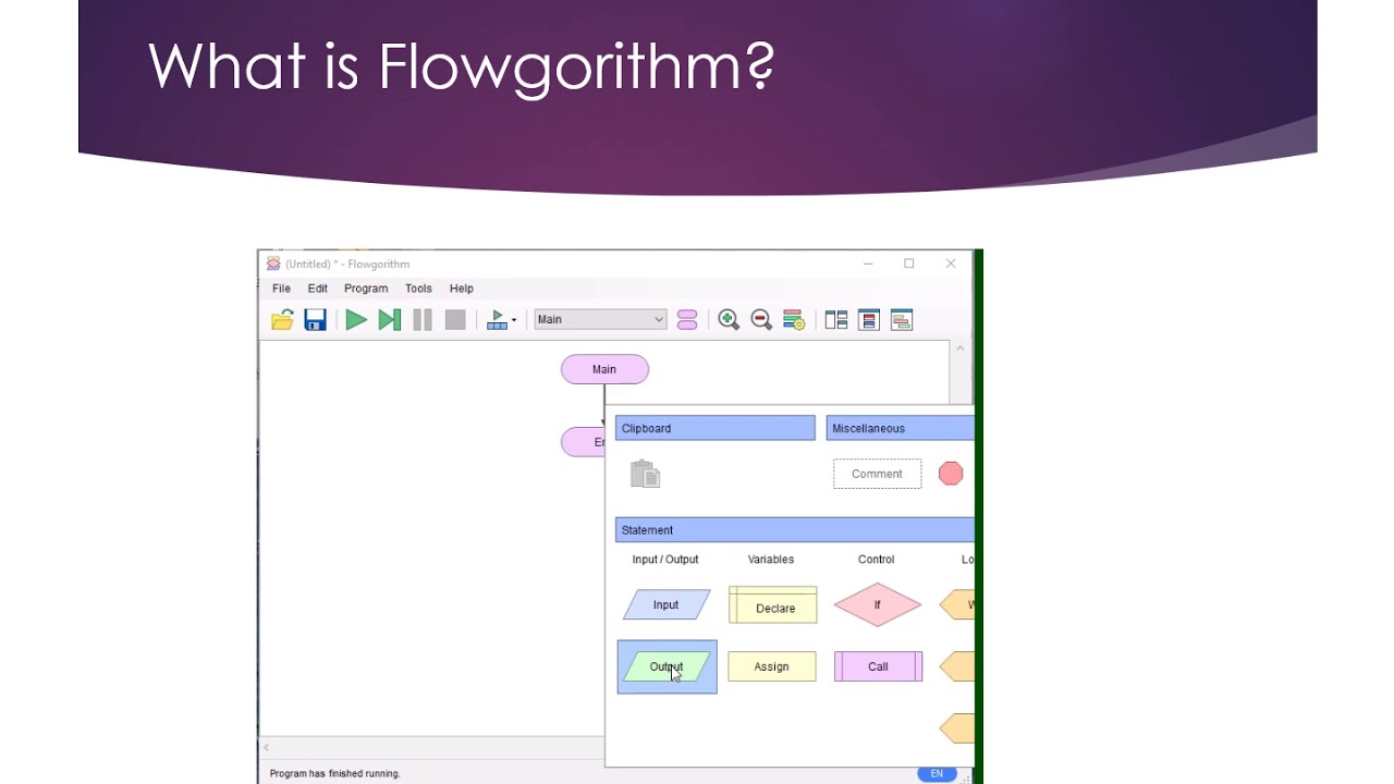 CIS 119 Lecture: Course Overview v2 - 5. What is Flowgorithm?
