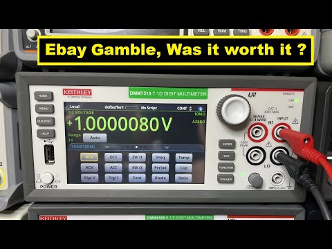 TA-0448: Keithley DMM7510 - 7.5 Digits - Cleanup Upgrade AutoCal Test