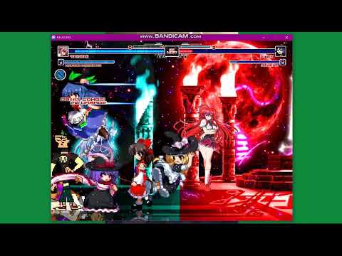 MUGEN REQUEST: TEAM TOUHOU vs TEAM Gwen |mugen all stars