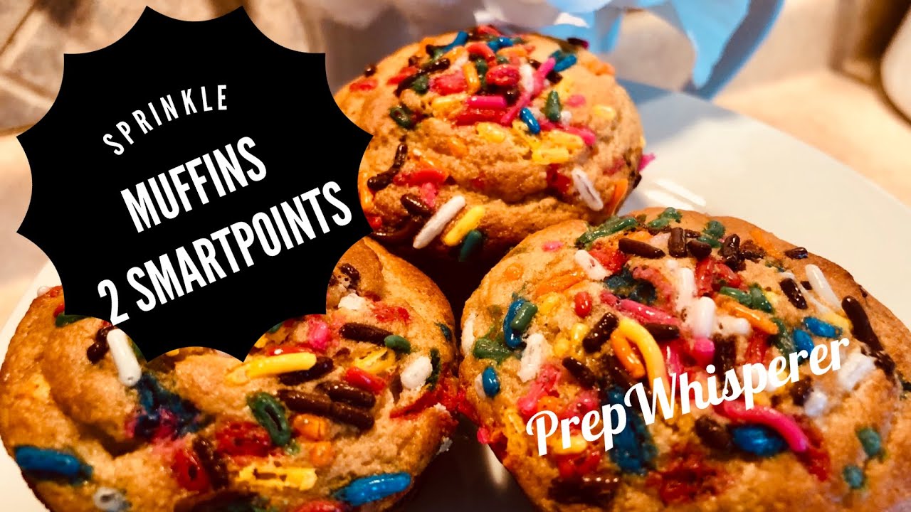 Sprinkle Muffins - WW - 2 SmartPoints