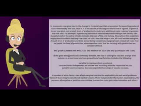What is MARGINAL COST What does MARGINAL COST mean MARGINAL COST meaning & explanation