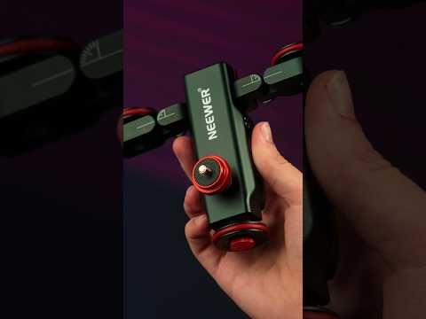 Cheap man's slider with surprising results! 🤯 Mini Motorized Camera Dolly