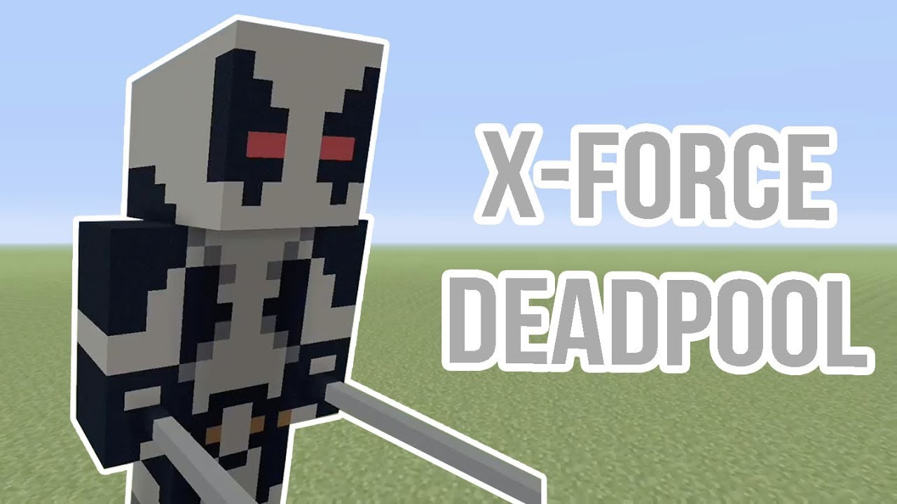Minecraft | How to Build X-Force Deadpool