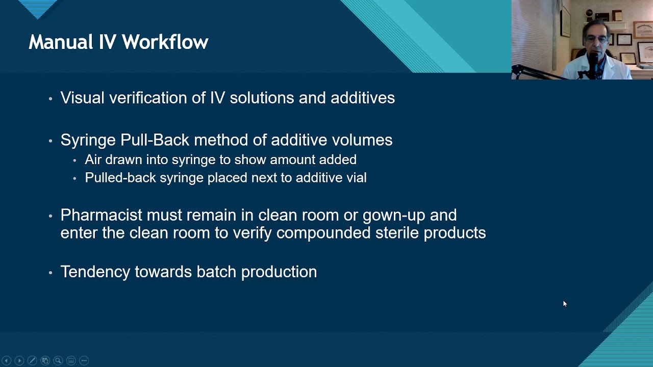 Pharmacy Informatics IV Workflow Management Systems