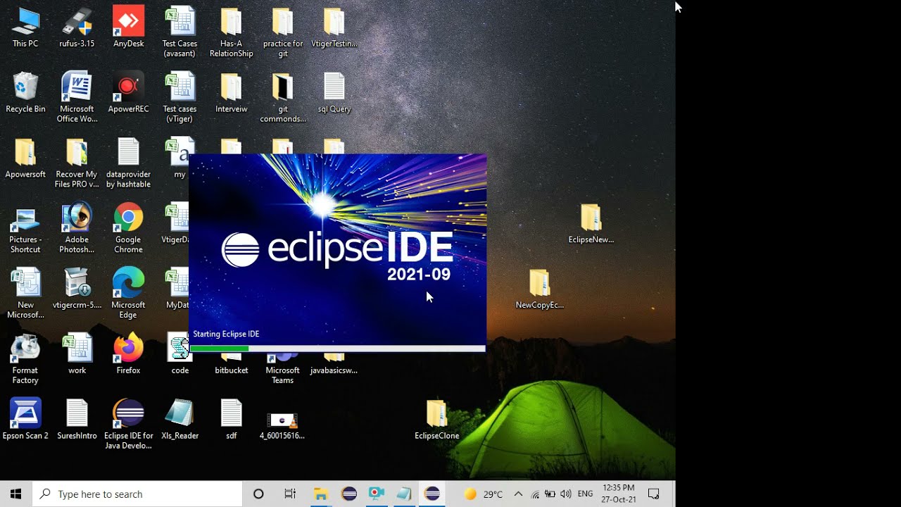 Basic Java ||  Eclipse  ||  Oct_27_2021  - Part 1
