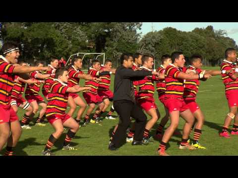 Land Rover 1st XV Rugby: Pukekohe High School v Manurewa High School Haka | SKY TV