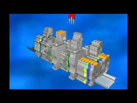 Phoenix Contact - 3210567 - Terminal Block Connector, DIN Rail, Feed ...