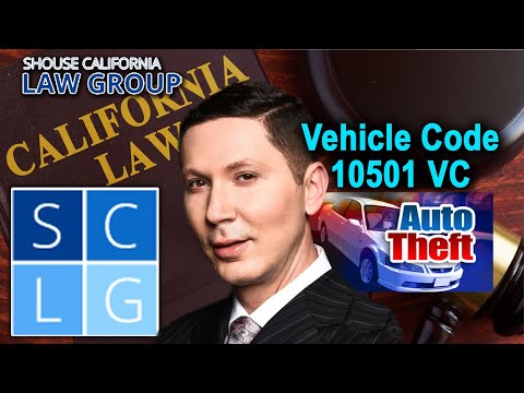 10501 VC -- False Report of an Auto Theft