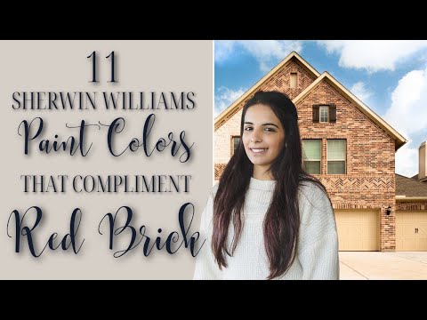 11 Sherwin Williams Paint Colors that Compliment Red Brick