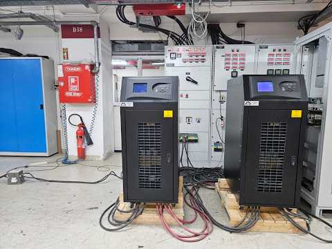 FC-GER 2x 120kVA Frequency Convertor for Saudi Arabia Project