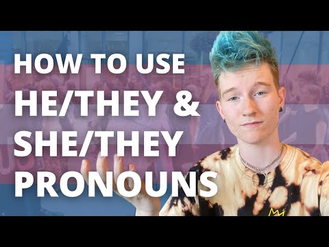 How to Use He/They, She/They Pronouns ft. Nakita the Husky