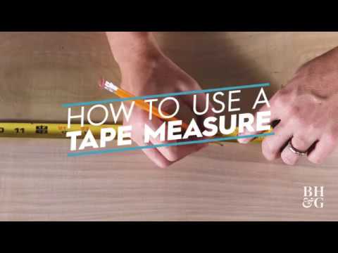 How to Use a Measuring Tape