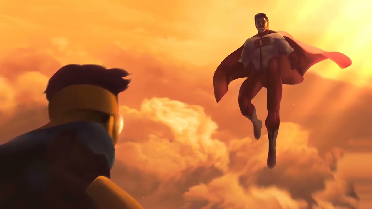 Invincible Vs Omni Man 4K Live Wallpaper