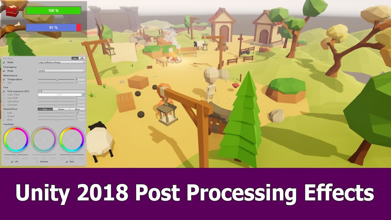 Unity 2018 : Post Processing Tutorial