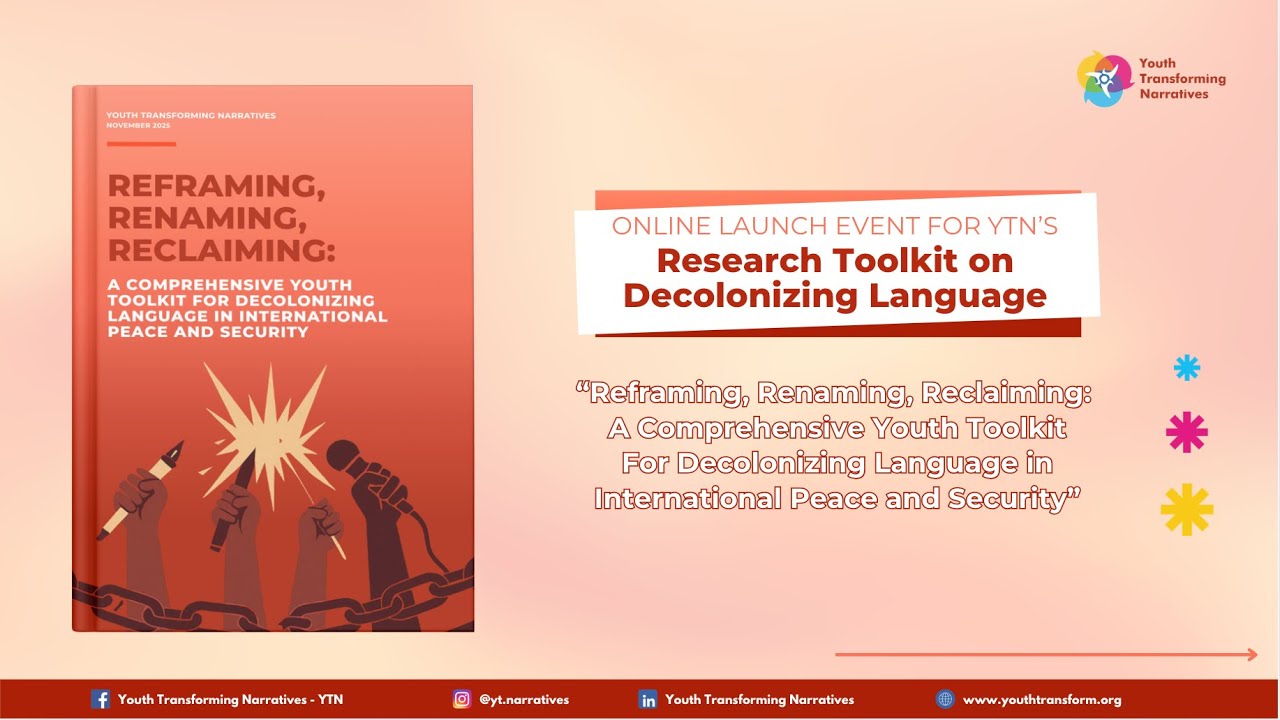 Launch Event for YTN's Research Toolkit on Decolonizing Language