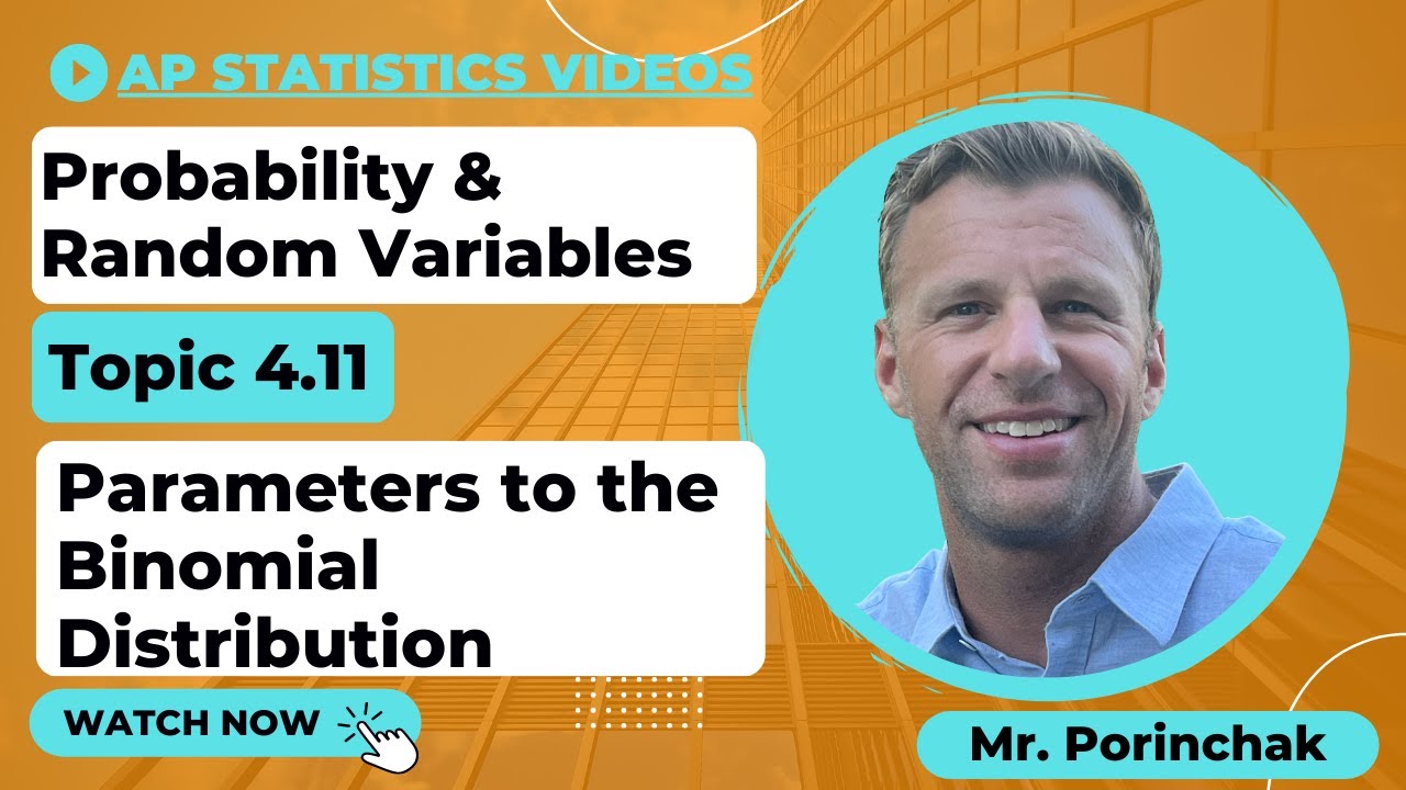 AP Statistics: Topic 4.11 Parameters for a Binomial Distribution