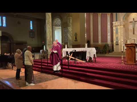 Sunday morning Mass at Nativity of Our Lord in Detroit