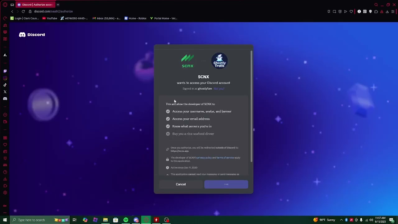 How to setup your Discord bot on SCNX (V0.0.1)
