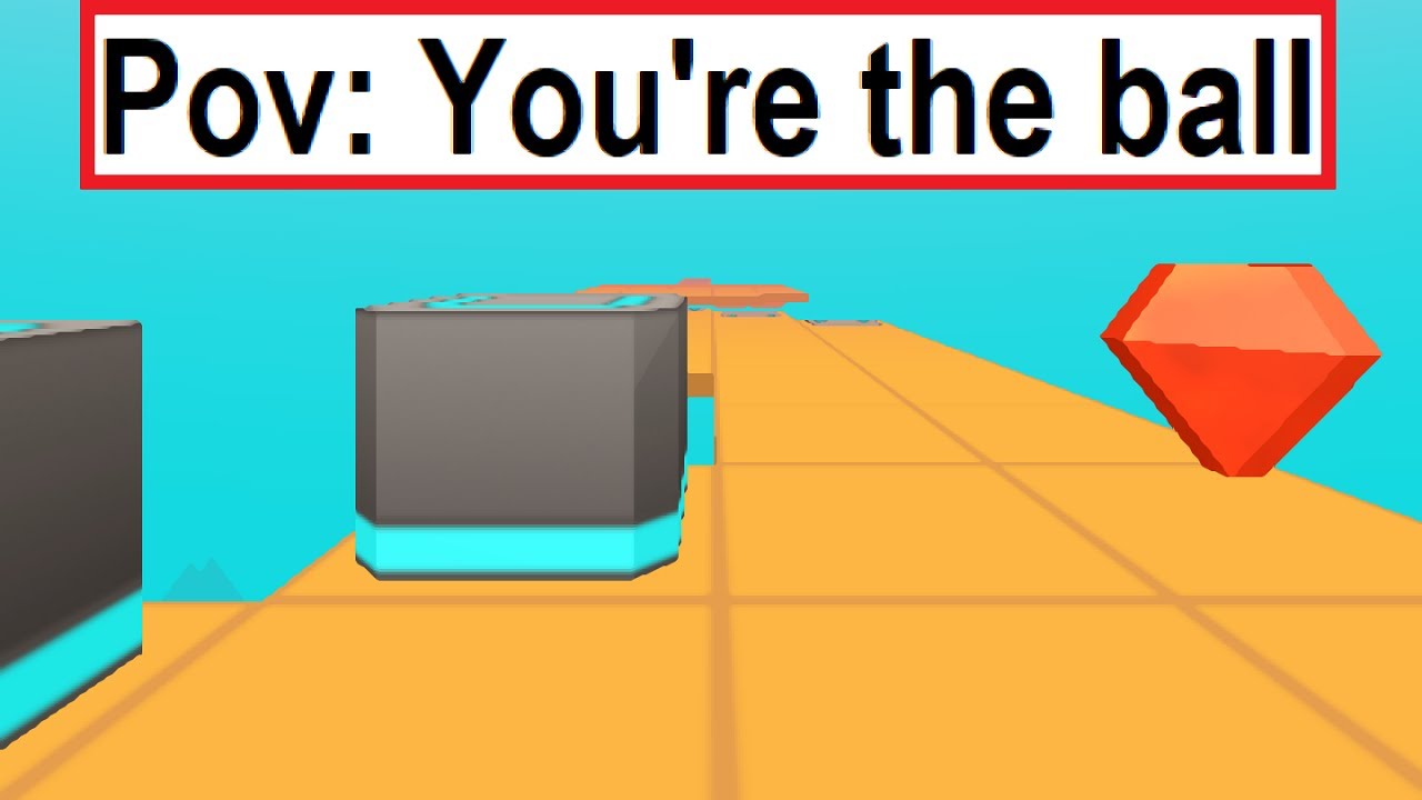 Roling Sky But You're The Ball (RS Pov: First-Person View Mod by sqdldev) (w/hands)