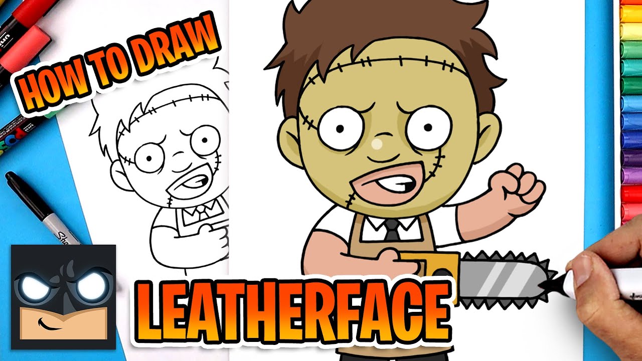 How to Draw Leatherface | Texas Chainsaw Massacre