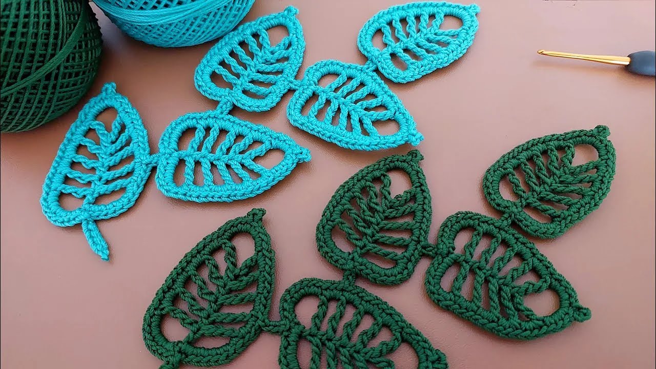Captivating Lace Crafting for Elegant Home Décor 🌿Crafting the 'Branch and Leaf' Motif Effortlessly