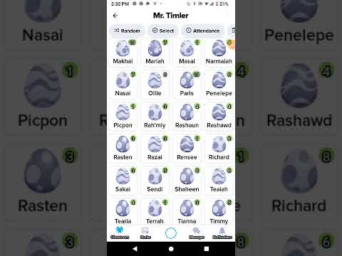 ClassDojo negative & giving point