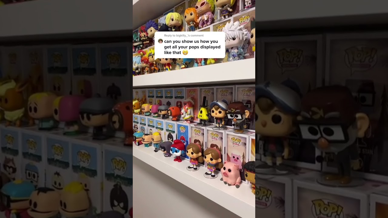 How I Display My Funko Pop Collection ... #shorts