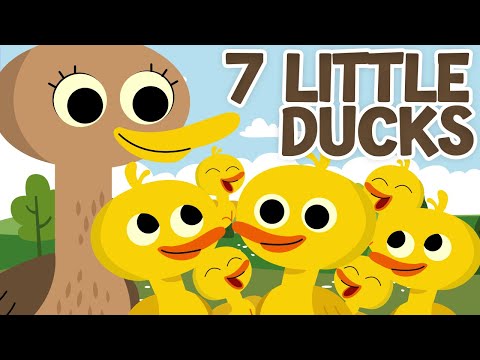 7 Little Ducks - Baby Songs - Nursery Rhymes & Kids Songs | #nurseryrhymes #wonderland