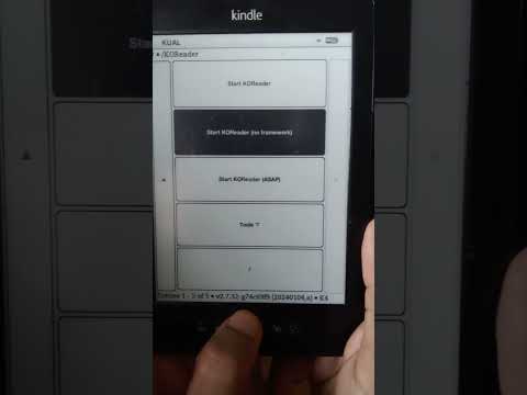 Kindle 4th Gen in 2024. Read all formats. EPUB, Pdf, Azw, Mobi,etc. with night mode. #youtubeshorts