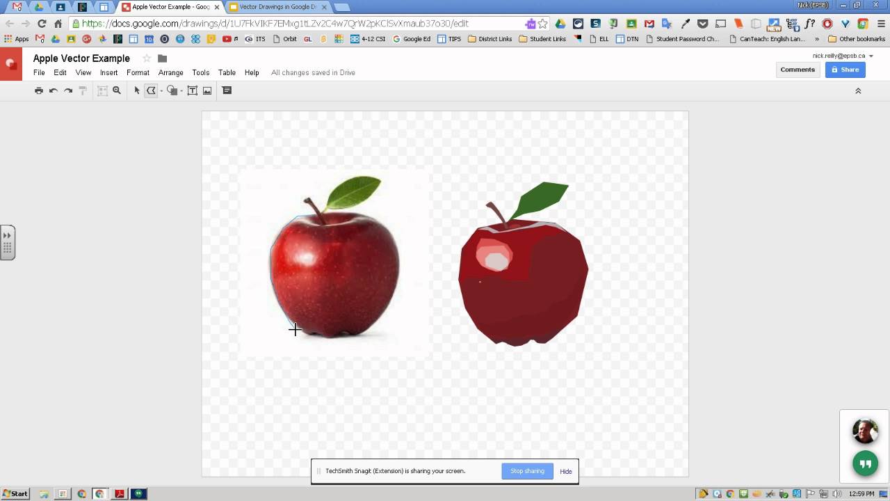 Polyline In Google Drawing