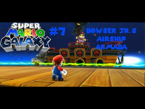 Super Mario Galaxy Part 7: Bowser Jr.’s Airship Armada – E2 Gaming