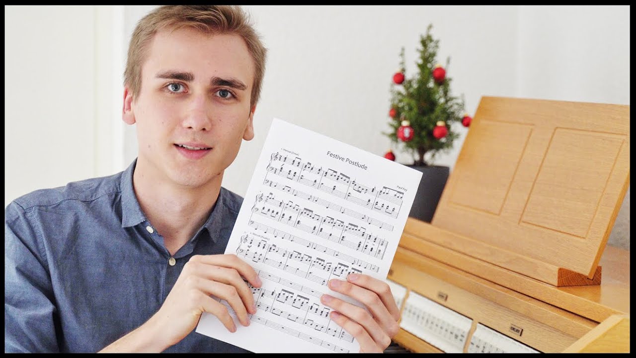 NEW PIECE! Festive Postlude in C-Major + SHEET MUSIC (Hauptwerk, Mascioni Organ, Giubiasco)